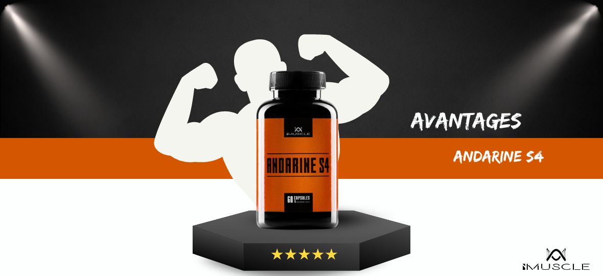Andarine S4 SARMs - Avantages – iMuscle France